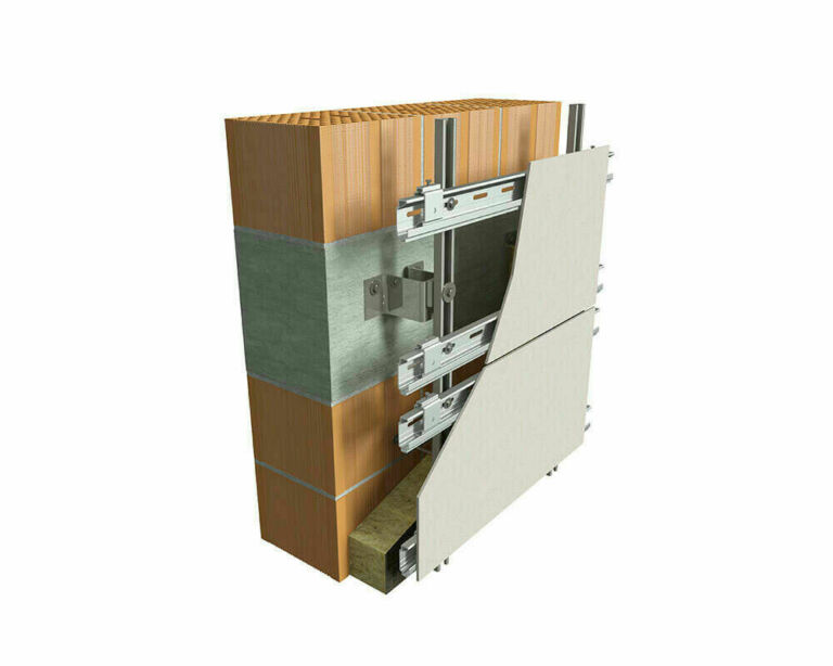 GRC and GRFC ventilated facades